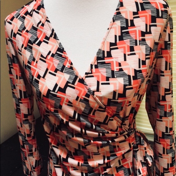 Evan Picone | Dresses | Evan Picone Black Label Classy And Chic Wrap ...